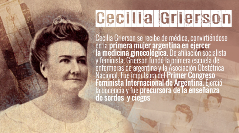El 10 de Abril de 1934 murió Cecilia Grierson, la primera médica ...